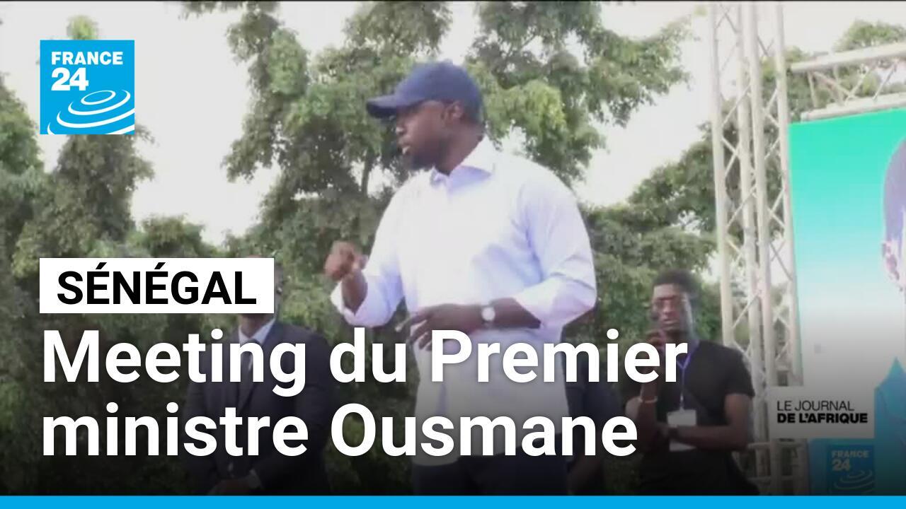 Sénégal : meeting du Premier ministre Ousmane Sonko - France 24